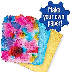Crayola Paper Maker, Paper Making DIY Craft Kit, Gift for Kids, 7, 8, 9, 10