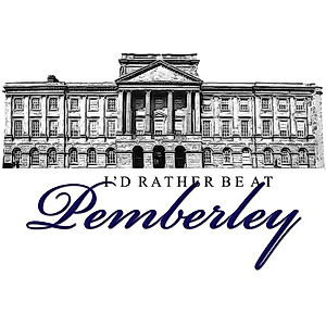 CafePress Id Rather Be At Pemberley Mugs Ceramic Coffee Mug, Tea Cup 11 oz