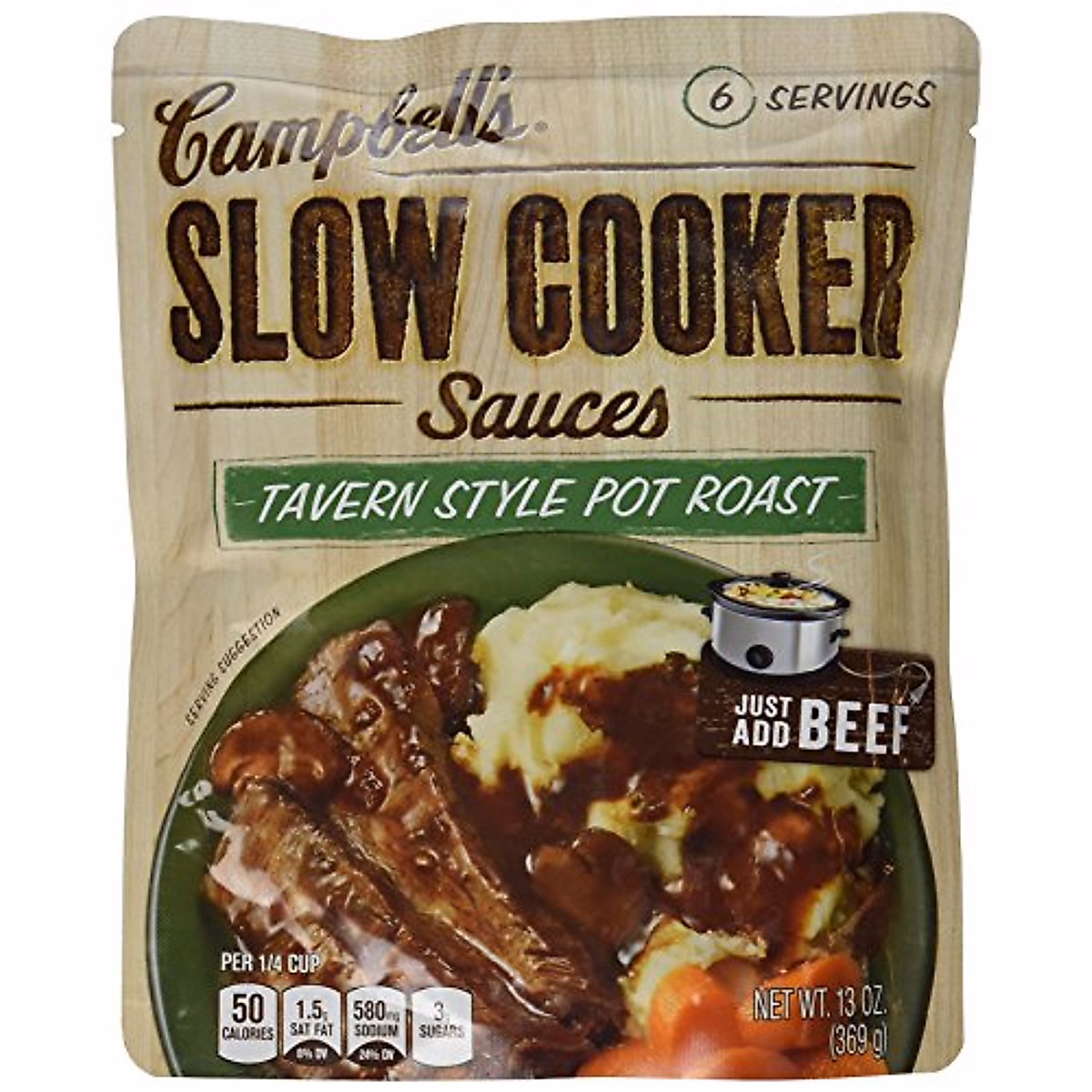 Campbell's Slow Cooker, Tavern Style Pot Roast (3 Pack)