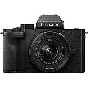 Panasonic DC-G100VK LUMIX G100 Mirrorless Camera 4K Vlogging Kit with 12-32mm Lens + DMW-SHGR1 Tripod Grip Bundle with Deco Gear Case + Microphone + 64GB Card + Photo Video Software Kit & Accessories