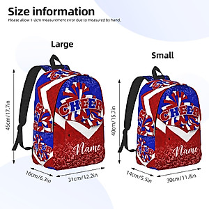 Custom Cheerleading Backpack with Name Personalized Cheer Backpack Cheer Backpack for Cheerleaders Team Cheerleader Gift 1Pcs