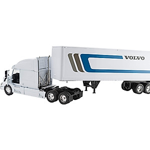 Wheel Master Volvo VN-780 Tractor Trailer Play Toy Truck Vehicle for Kids, Volvo Design, with Functions, Pre Built Semi, Realistic Look and Openable Doors Great Gift for Children