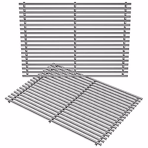 Stanbroil Stainless Steel Cooking Grate for Weber Genesis II and Genesis II LX 300 Series Gas Grills - Grill Grid Grate for Weber Genesis 2022 - Replacement Parts for Weber 66095 - Set of 2
