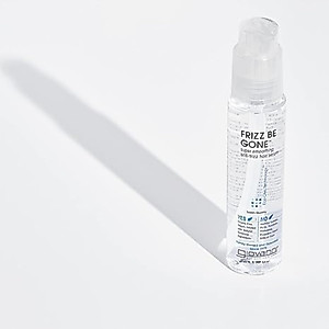 GIOVANNI ECO CHIC Frizz Be Gone - Super Smoothing Anti-Frizz Hair Serum, Adds Shine, Seals in Color, Infused with Natural Botanical Ingredients, Salon Quality, No Parabens - 2.75 oz (1 Pack)