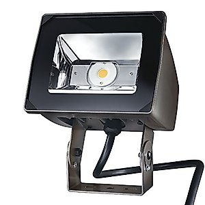 Lumark NFFLD-S-C15-T-UNV Night Falcon 51W Carbon Outdoor Integrated LED Area Light with Trunnion Mounting, Bronze