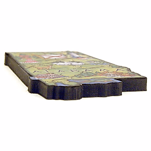 Illinois Artwood State Magnet Collectible Souvenir by Classic Magnets