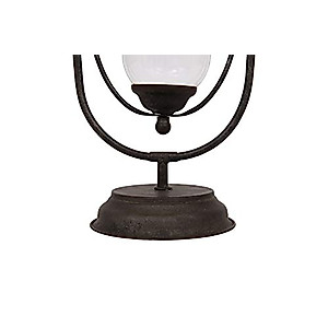 Decorative Metal & Glass Thirty Minute Hourglass