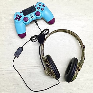 Deucalion Over Ear Headphones Wired Gaming Headset Earbud 3.5mm Jack for PS4 PS5 Phone PC Laptop Xbox One s Switch Kids Gift Present Online Course Class with Mic (White)