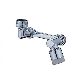 PSVOD 1080 Rotating Faucet Extender Aerato,1080 Faucet Extender Brass,Universal Splash Filter Faucet 1080 Rotating,2 Water Outlet Modes,for Kitchen Household