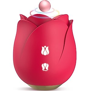 Sex Toys Vibrator for Women-Rose Sex Toy for Woman,G spot Clitoral Nipple Stimulator Vibrator with 9 Tapping,Vibrating Sex Toy Massager Rose Sex Stimulator Vibrators Adult Sex Toys for Female Couple