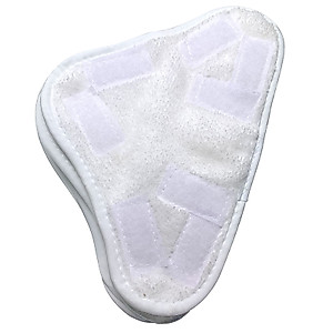 Aziliogcc 10 Pack Replacement Pads Compatible with H2O H20 Mop X5 Steam Steam Mop Pads Floor Steam Triangle Pads
