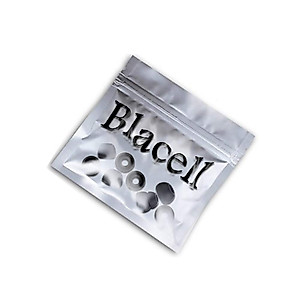 Blacell Replacement Silicone Ear Tips Earbuds Buds Set for Powerbeats 2 Wireless beats by dre headphones, 4 Pairs (Black)