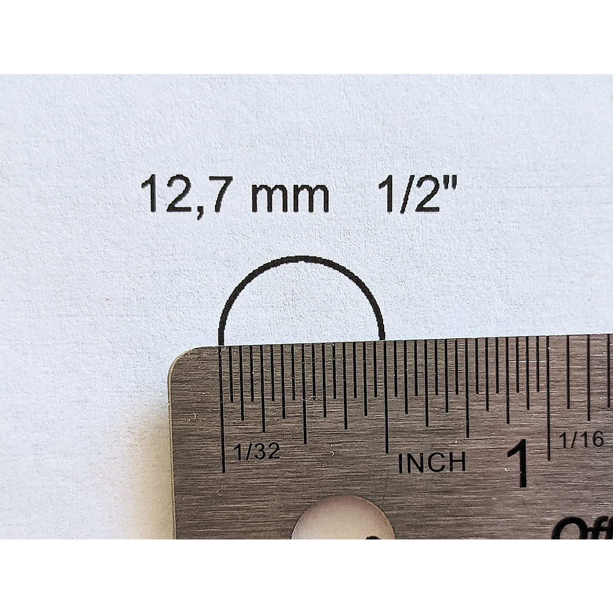 Generic Plastic Stopper Replacement Plug for Salt and Pepper Shakers, Flower Pots, Bottles, Pipes etc (6 pieces) (Sizes 1 2 , 7 16 , 3 8 ), White