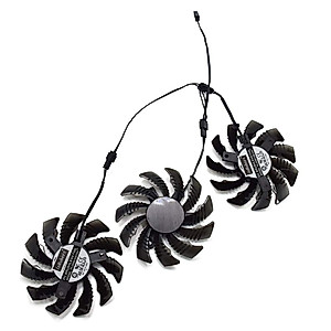 inRobert PLD08010S12H 75mm 3pin Video Card Fan Replacement for Gigabyte GEFORCE GTX 970 Cooling Fan