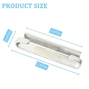 Follde Stainless Steel Pawl Cap, for Lazy Boy Recliner Replacement Parts, for Lazyboy Recliner Rocker Ratchet Parts (Set of 2)