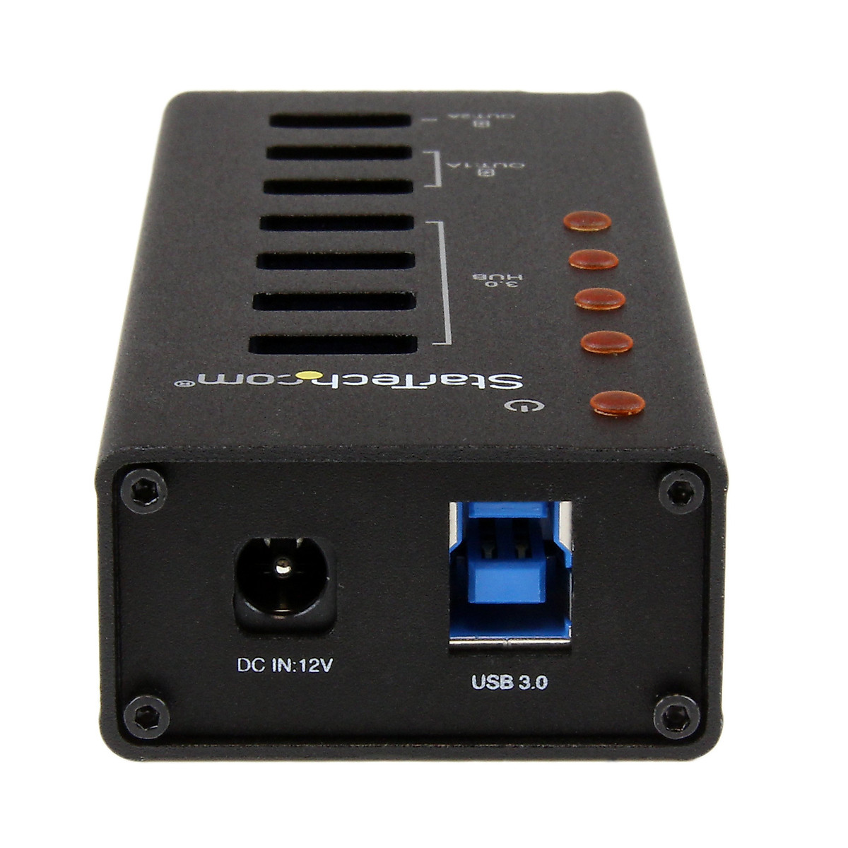StarTech.com 7 Port USB 3.0 Charging Hub - 4 x USB-A, 3 x USB-A Dedicated Charging Ports - Powered Mountable USB Charging Station (ST4300U3C3)