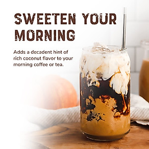 Organic Sweetened Condensed Coconut Milk by Nature’s Greatest Foods - 7.4 Oz – No Guar Gum, Gluten Free, Vegan (Pack of 12)