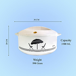 Cello Chef Deluxe Hot-Pot Insulated Casserole Food Warmer/Cooler, 3.5-Liter