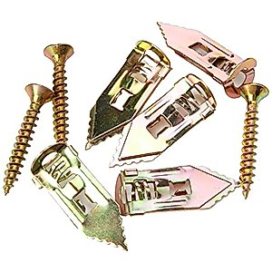 TIMco HPF30 Hammer-In Plasterboard Fixing 4 x 30mm - Yellow (Box of 100), Gold