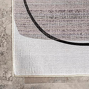 nuLOOM Lilja Abstract Indoor/Outdoor Machine Washable Area Rug, 8' x 10', Multicolor