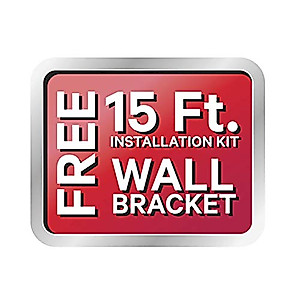 DAIKIN Dual (2 Zone) 4MXS Air Conditioner Heat Pump + Maxwell 15 ft. Installation Kit + Wall Bracket (9000 + 24000 BTU)