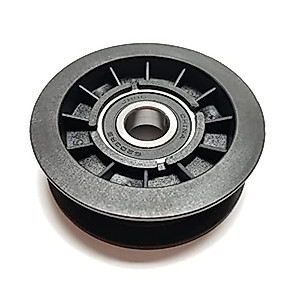 2 Idler Drive Pulley Set Compatible with John Deere Sabre Pulley V-Idler Pulley GX20286 and Flat Idler Pulley GX20287