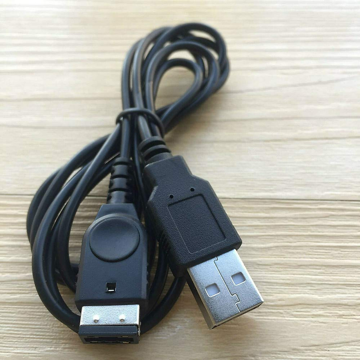 FASTROHY 2Pcs USB Charger Charging Cable for Nintendo DS NDS Gameboy Advance SP GBA SP Video Games Accessories, Black