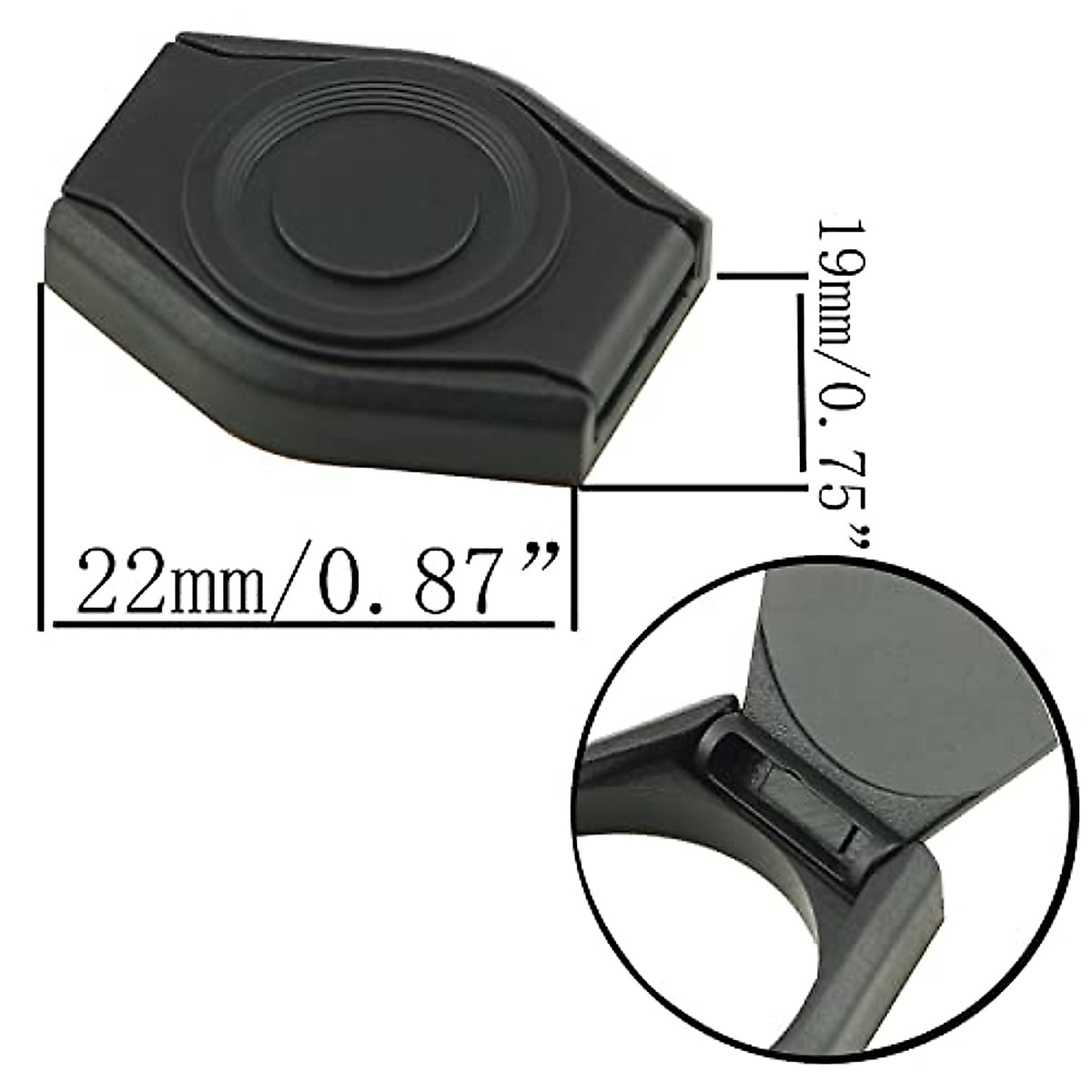 SJZBIN 3PCS Lens Shutter Privacy Cover Thin Web Camera Lens Cover Privacy Shutter Cap Hood Web Cam Privacy Covers for Logitech HD Pro Stream Webcam, Black