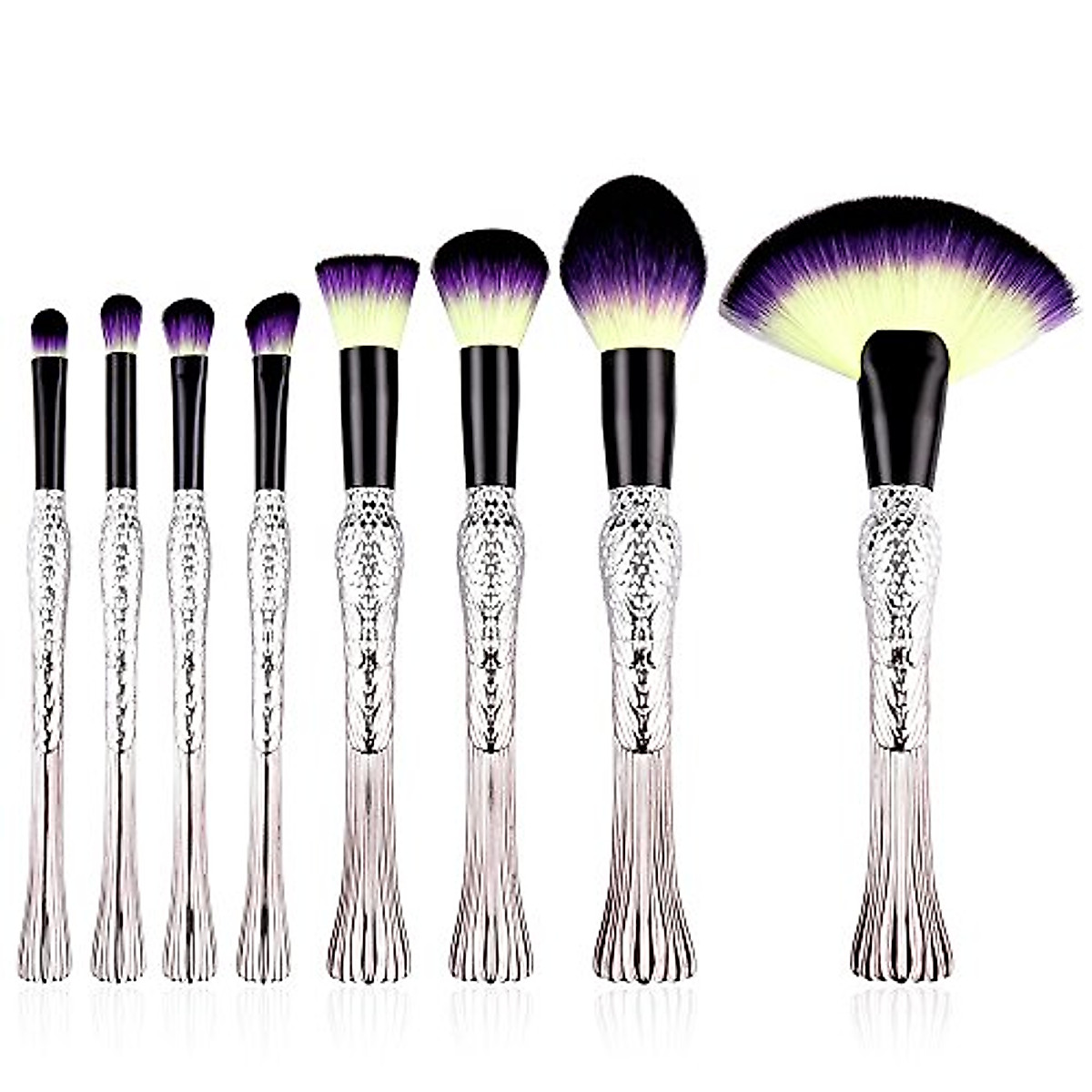 Hair Brush for The Shower Lip 8Pcs Foundation Pro Powder Brushes Makeup Tool Eyeliner Set Eyeshadow Brush Brush Concealer Brush under Eye