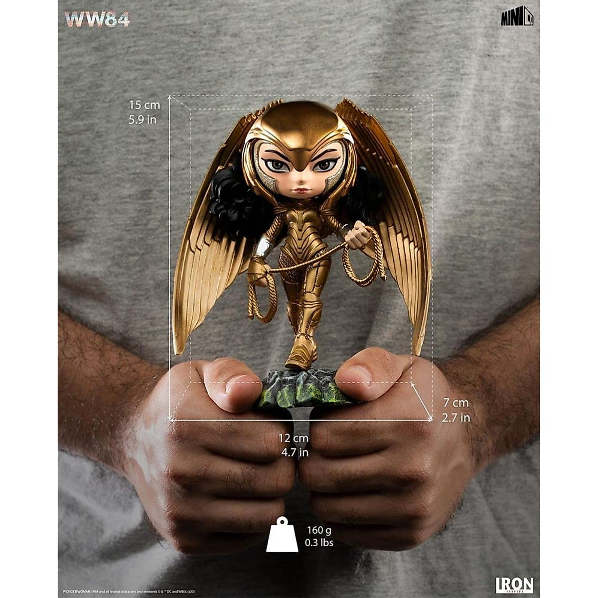 Iron Studios - WW84 - Wonder Woman (Armored Version) Minico