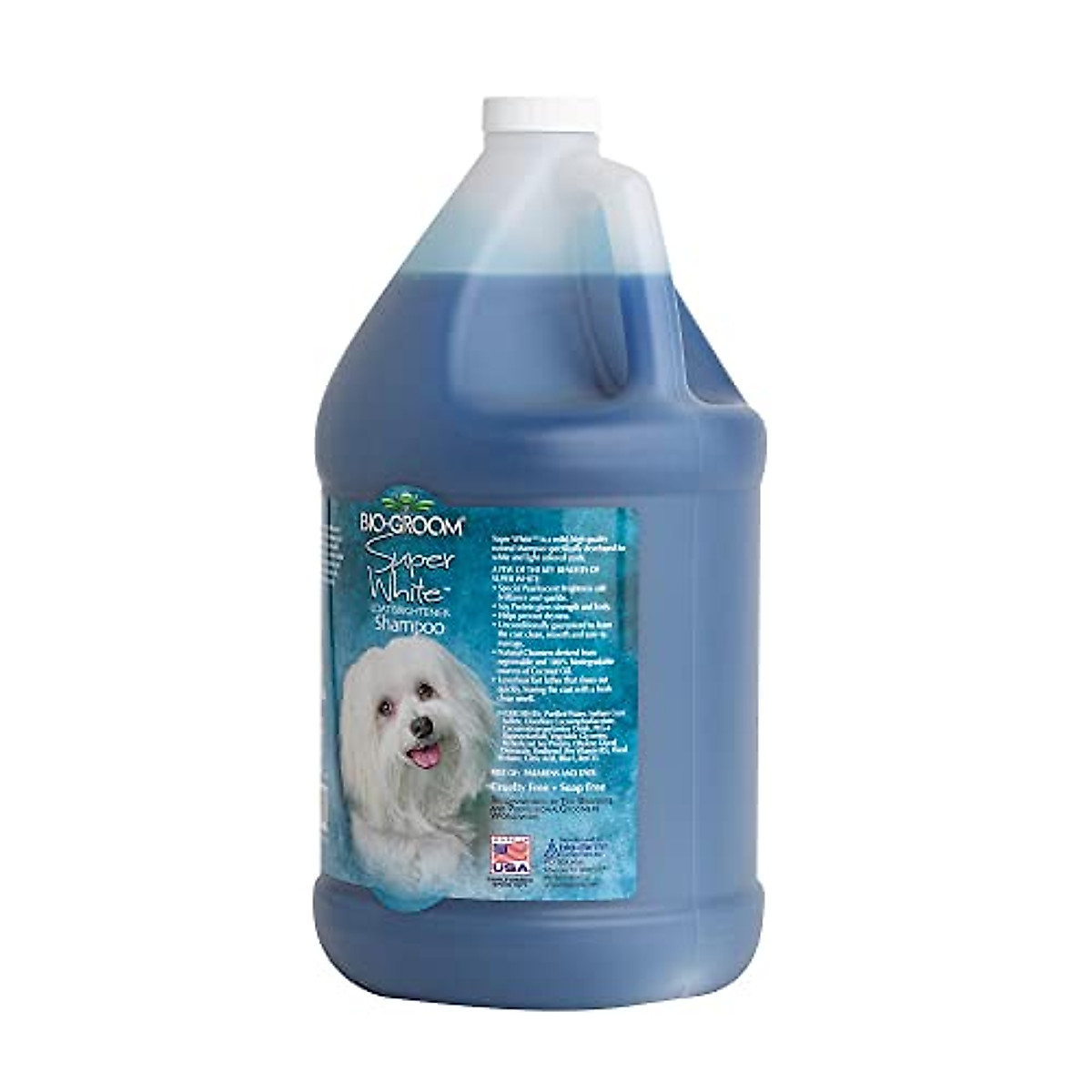 Bio-Groom Super White Pet Shampoo, 1-Gallon
