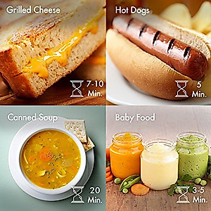 Gideon Heated Electric Lunch Box 12-Volt Portable Stove For Car, Truck, Camping, Etc. - Enjoy Hot Delicious Meals