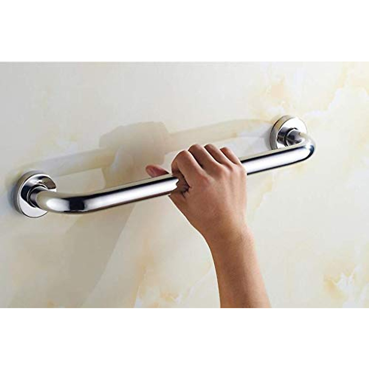 Shower Handicap Grab Bars for Bathroom Wall, 41 Inches Grab Bar, 304 Stainless Steel Elderly Disabled Pregnant Women, Safety Non-Slip Accessible Handrails, Bathtub,Toilet, Kitchen (Size : 45CM)
