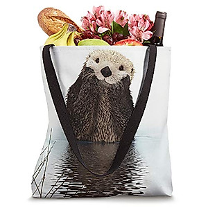 Adorable Sea Otter Tote Bag