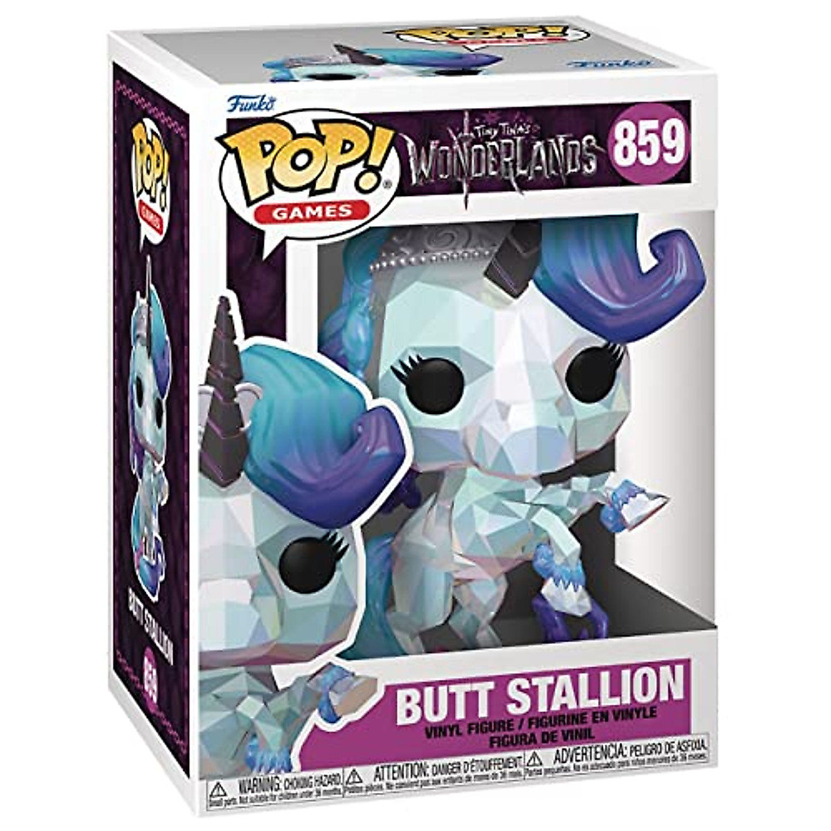 POP Tiny Tina's Wonderlands - Butt Stallion Funko Vinyl Figure (Bundled with Compatible Box Protector Case), Multicolored, 3.75 inches