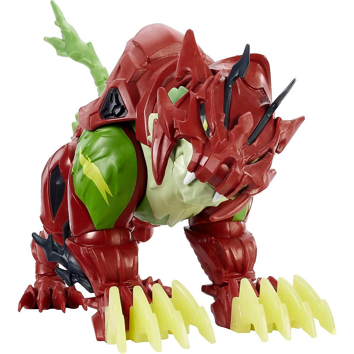 Masters of the Universe Action Figure Battle Cat with Power Attack Move and Saddle, Toy Character Collectible