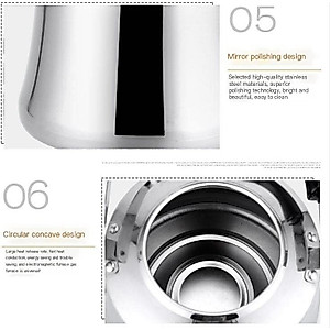 Tea Kettle Stovetop Whistling Tea Kettle Whistling Tea Kettle Stainless Steel Whistling Teapot Water Kettle Stovetop Whistling Tea Pot Stove Top Kettle Tea Kettle for Stove Top