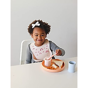 otterlove Silicone Baby & Toddler Training Cup - Pediatric OT Approved - 100% Platinum Pure LFGB Silicone - Unbreakable - Plastic Free - Tiny Cup Perfect for Baby Led Weaning