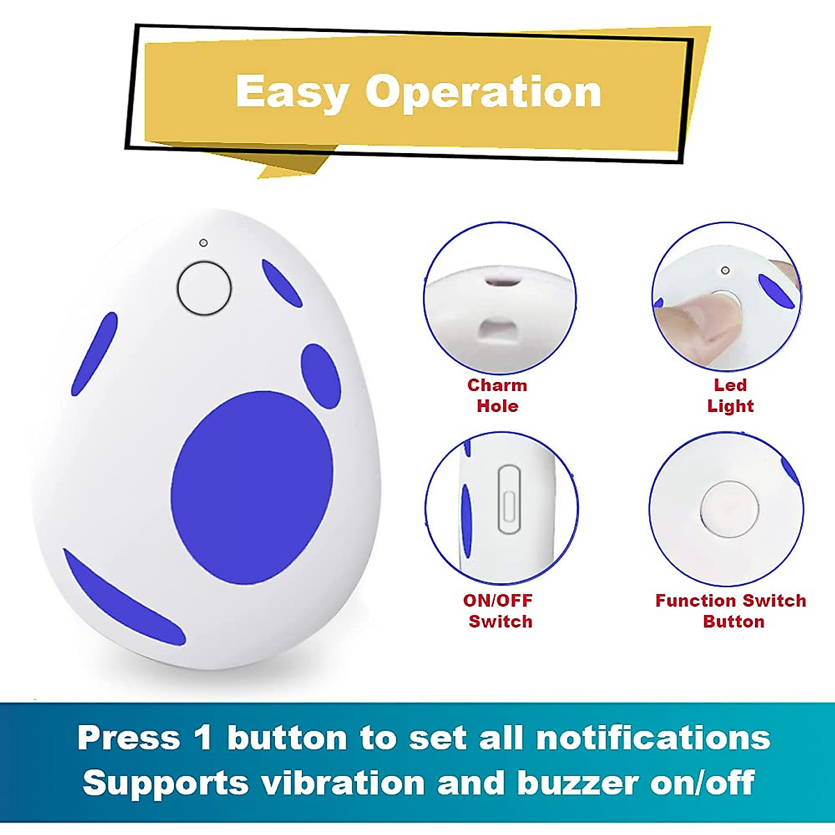 Pocket Egg Auto Catch for Go Plus Accessory with Bluetooth 20m Range Long Distance and 3 Months Battery Life