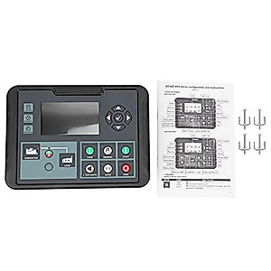 Generator Set Controller, Durable Engine Generator Controller, Plastic Accurate Power Display for Generator Generator Power Measurement Power Protection