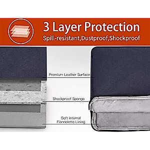 17-17.3 Inch Laptop Sleeve case for HP 17" 17.3" Laptop/HP Pavilion 17.3/HP Envy 17.3,Dell Inspiron 17,Lenovo Ideapad 17.3, LG Gram 17.3, MSI GS75/MSI GE75 17.3, Acer Lenovo and Most 17-17.3 in Laptop