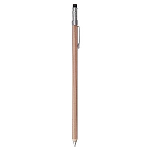 MUJI MOMA 0.5 WOODEN HEXAGONAL MECHANICAL PENCIL SLIM