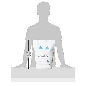 Boxiecat Premium Clumping Cat Litter - Scent Free - Clay Formula - Ultra Clean Litter Box, Longer Lasting Odor Control, Hard Clumping Litter, 99.9% Dust Free