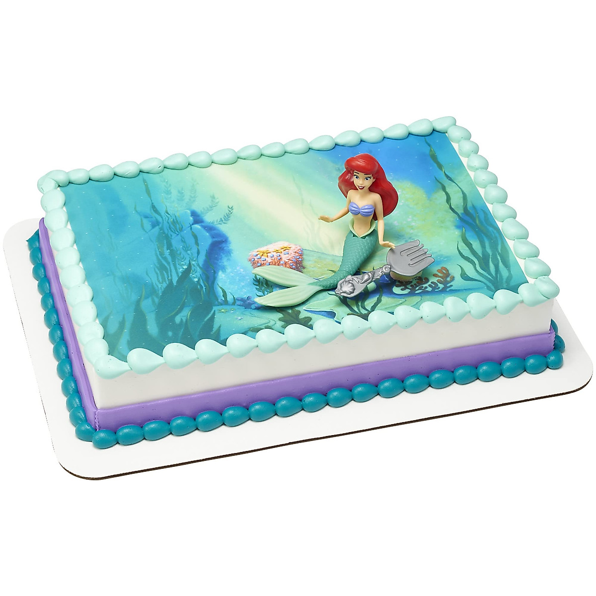 DecoSet® Disney Princess Ariel Colors of the Cake Topper - 2-Piece cake decoration