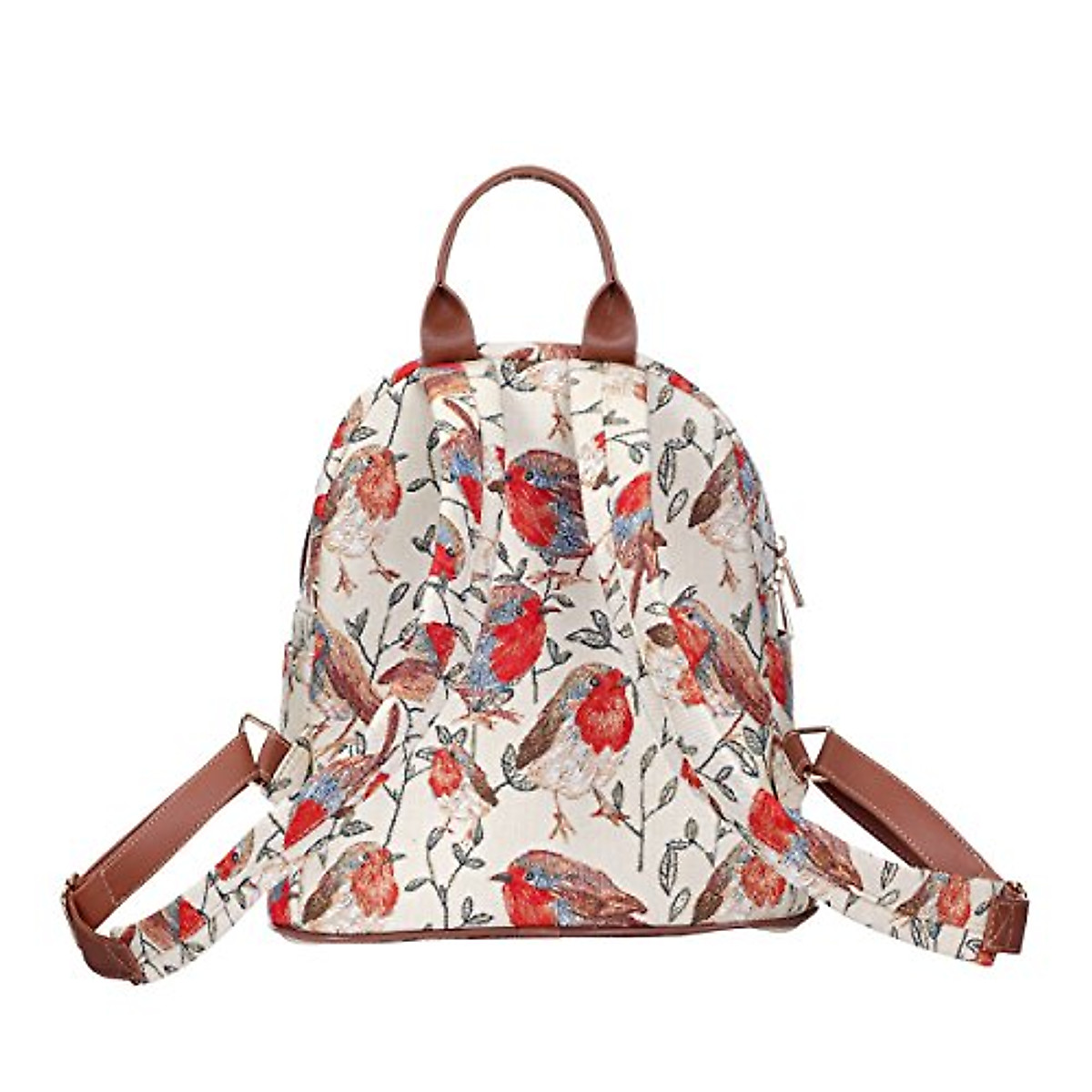 Signare Tapestry women Backpack Casual Daypack Robin Design (DAPK-ROB)