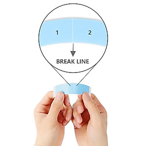 piaou Lace Wig Tape Double Sided Strong Adhesive Wig Tape for Lace Wigs Hairpiece Hair Extensions 36pcs Blue Lace Front Tape for Wigs