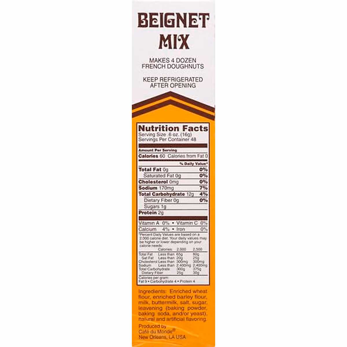 Cafe Du Monde Beignet Mix, 28 Oz (Pack of 1)