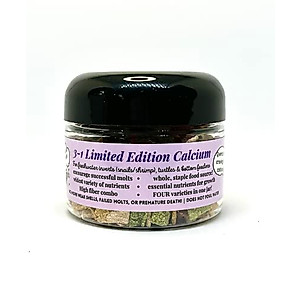 3-1 Limited Edition Calcium Tablets for Shrimp/Snails (Nutrition+Immunity+Protein) - KatsAquatics - 1.7 oz