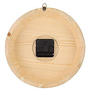 Yyqtgg Sauna Clock, Wood Digital Handcrafted Alarm Analog Clock for Sauna Room Home Bedroom Use Sauna Accessories