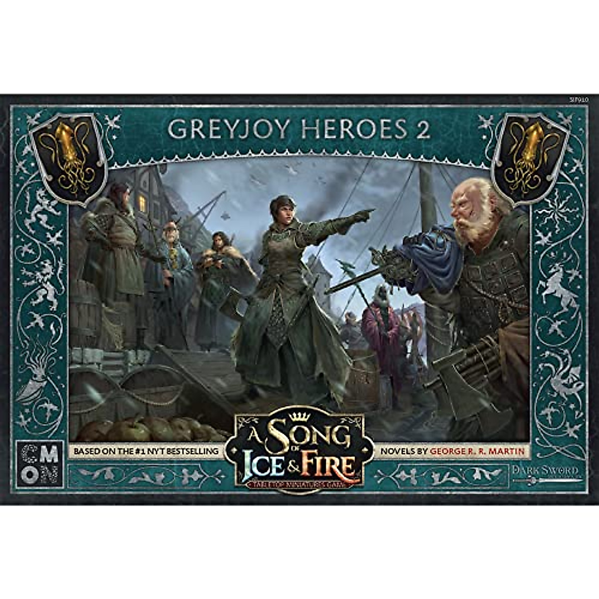 CMON A Song of Ice and Fire Tabletop Miniatures Game Greyjoy Heroes Unit Box #2 | Strategy Game for Teens and Adults | Ages 14+ | 2+ Players | Avg. Playtime 45-60 Minutes | Made Multi Color SIF910